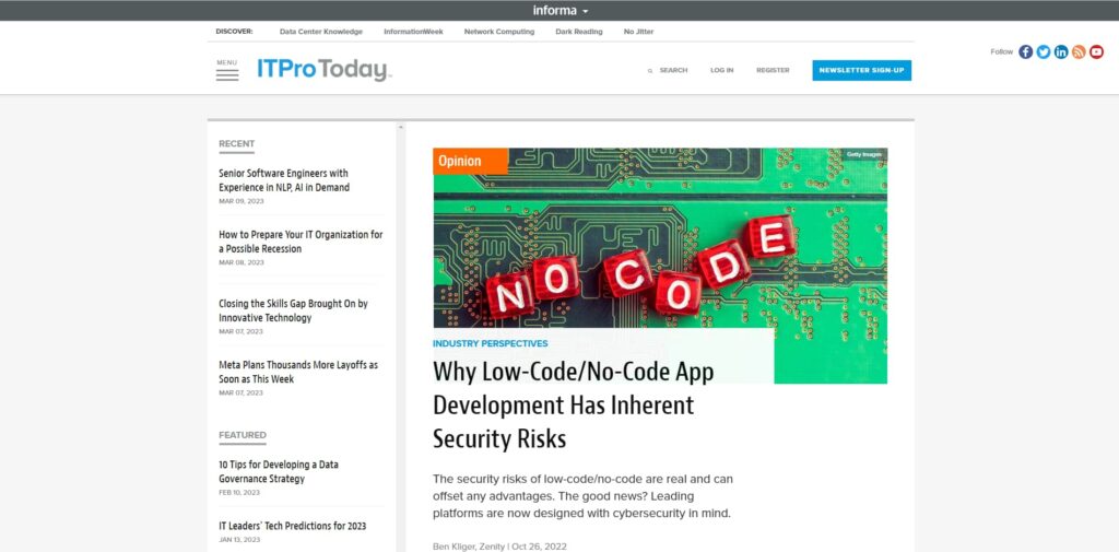 AI Agent Security | Why Low-Code/No-Code App Development Has Inherent Security Risks | Zenity