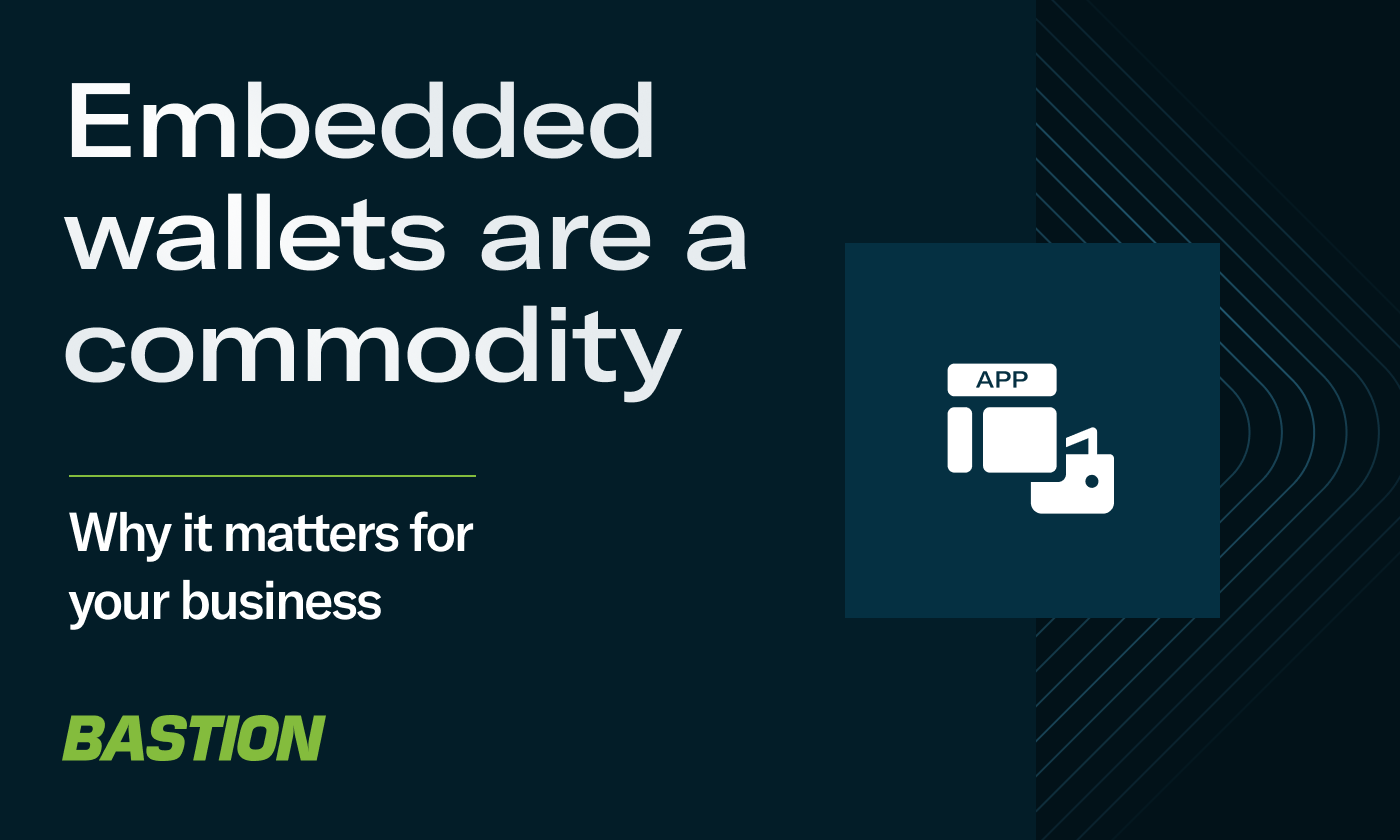 Embedded wallets are now a commodity. Here’s why that matters for ...