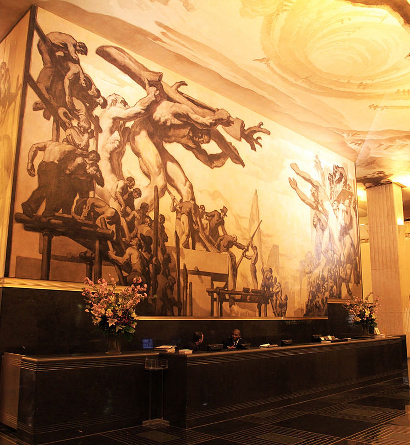 How José Maria Sert’s “American Progress” Came to Be at Rockefeller Center