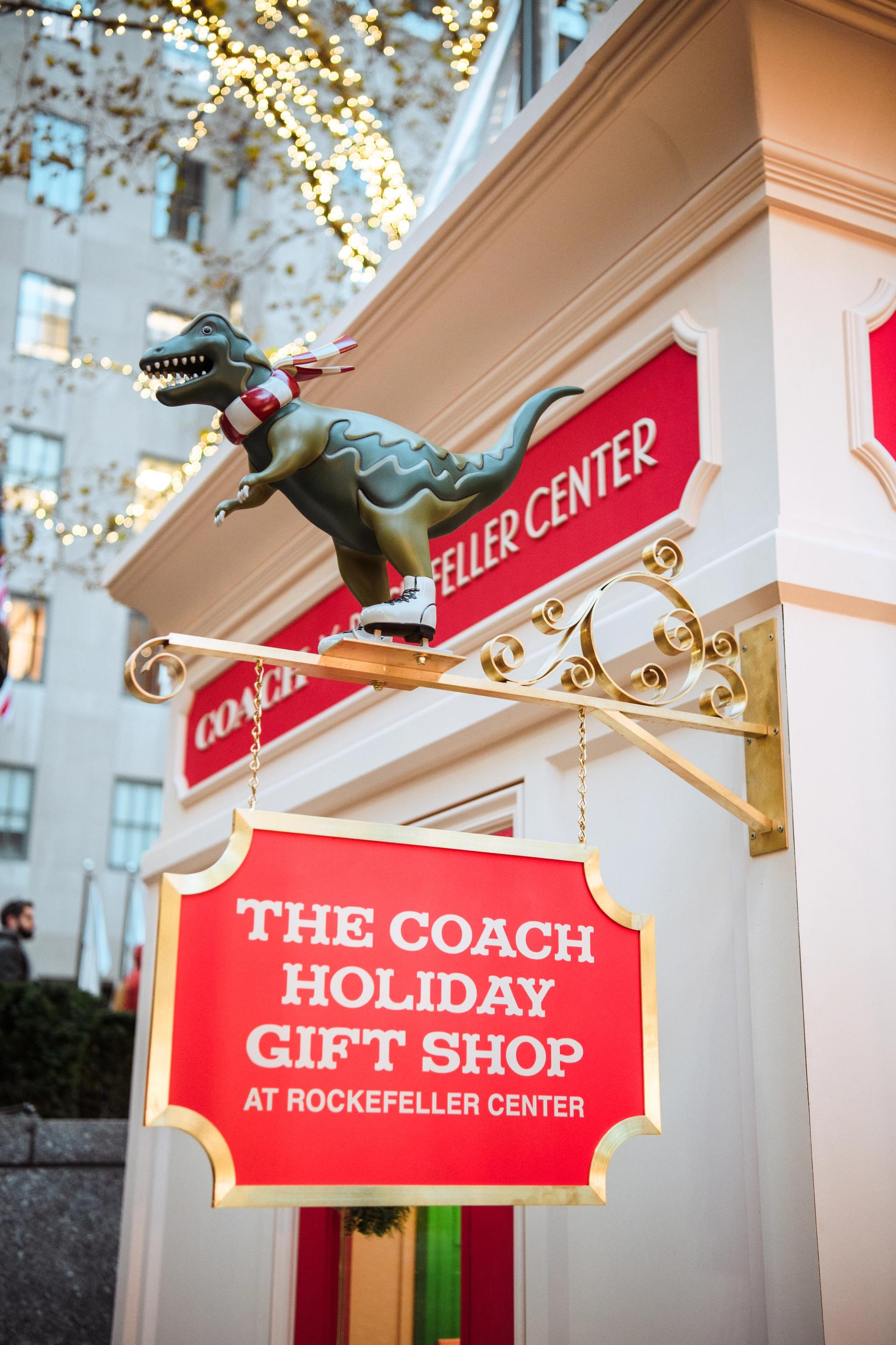 Coach's Holiday Gift Shop at The Rink at Rockefeller Center