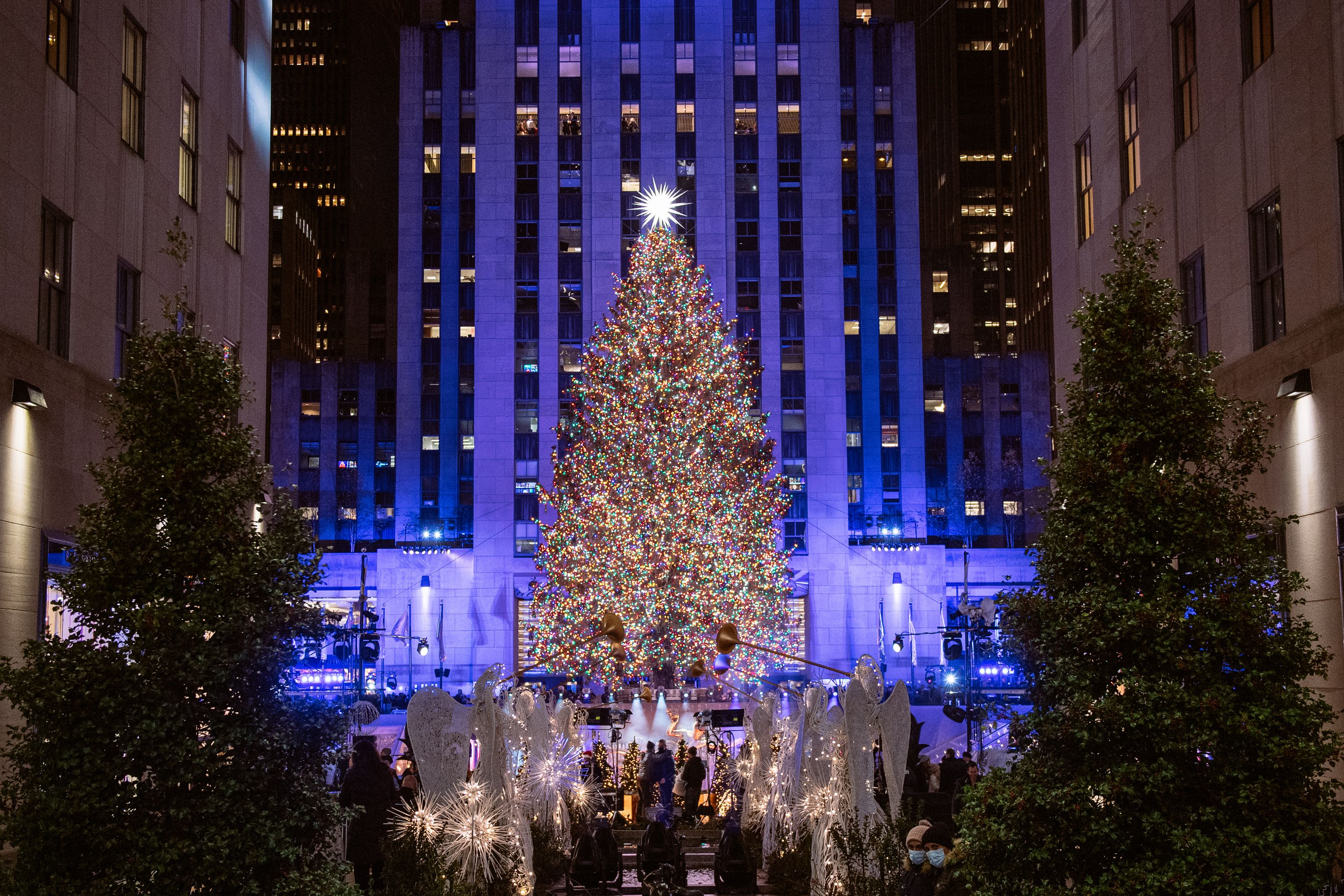 The Story of Rockefeller Center’s Christmas Angels