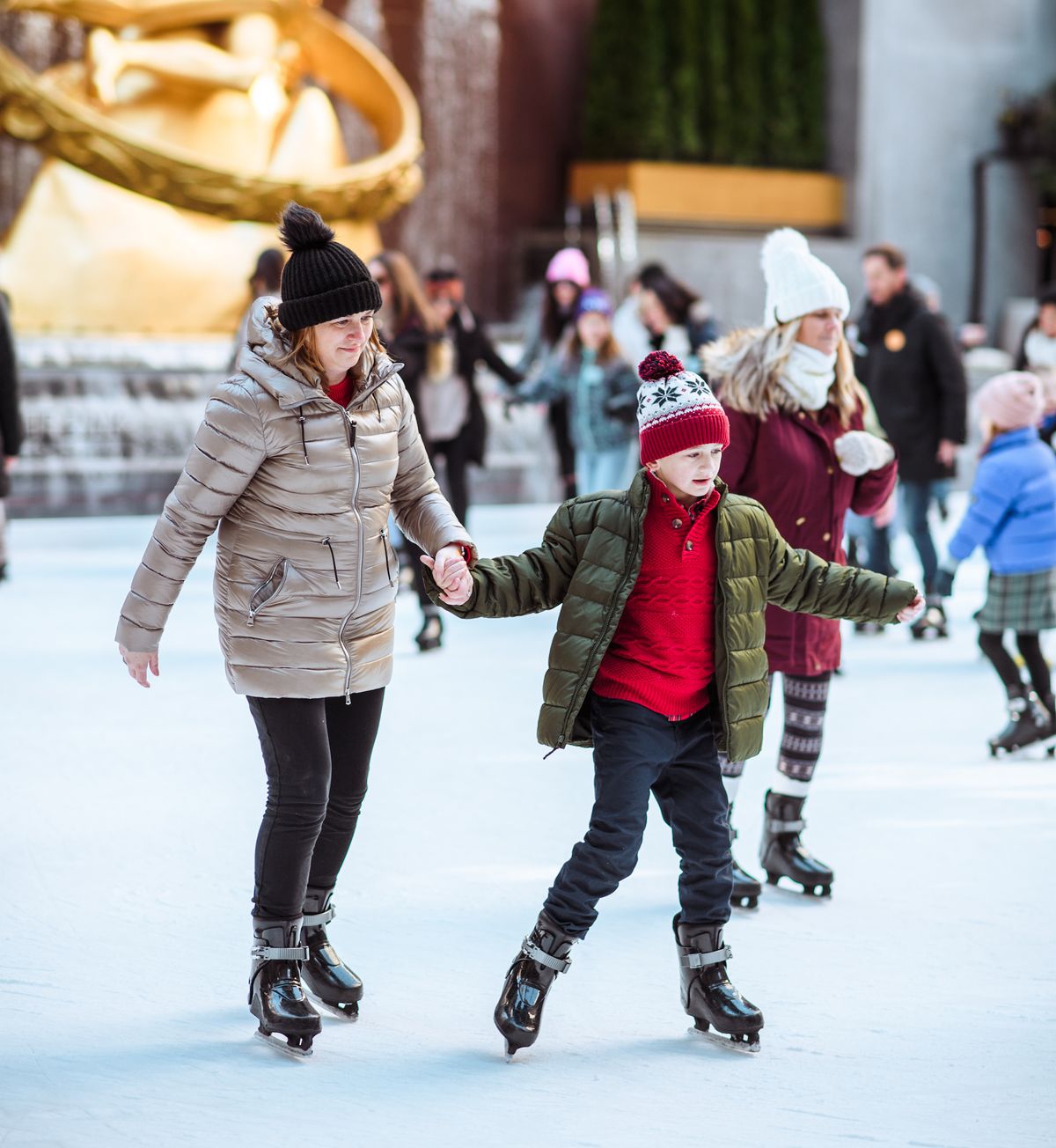 The Best Ice Skating in New York City | The Rink at Rockefeller Center