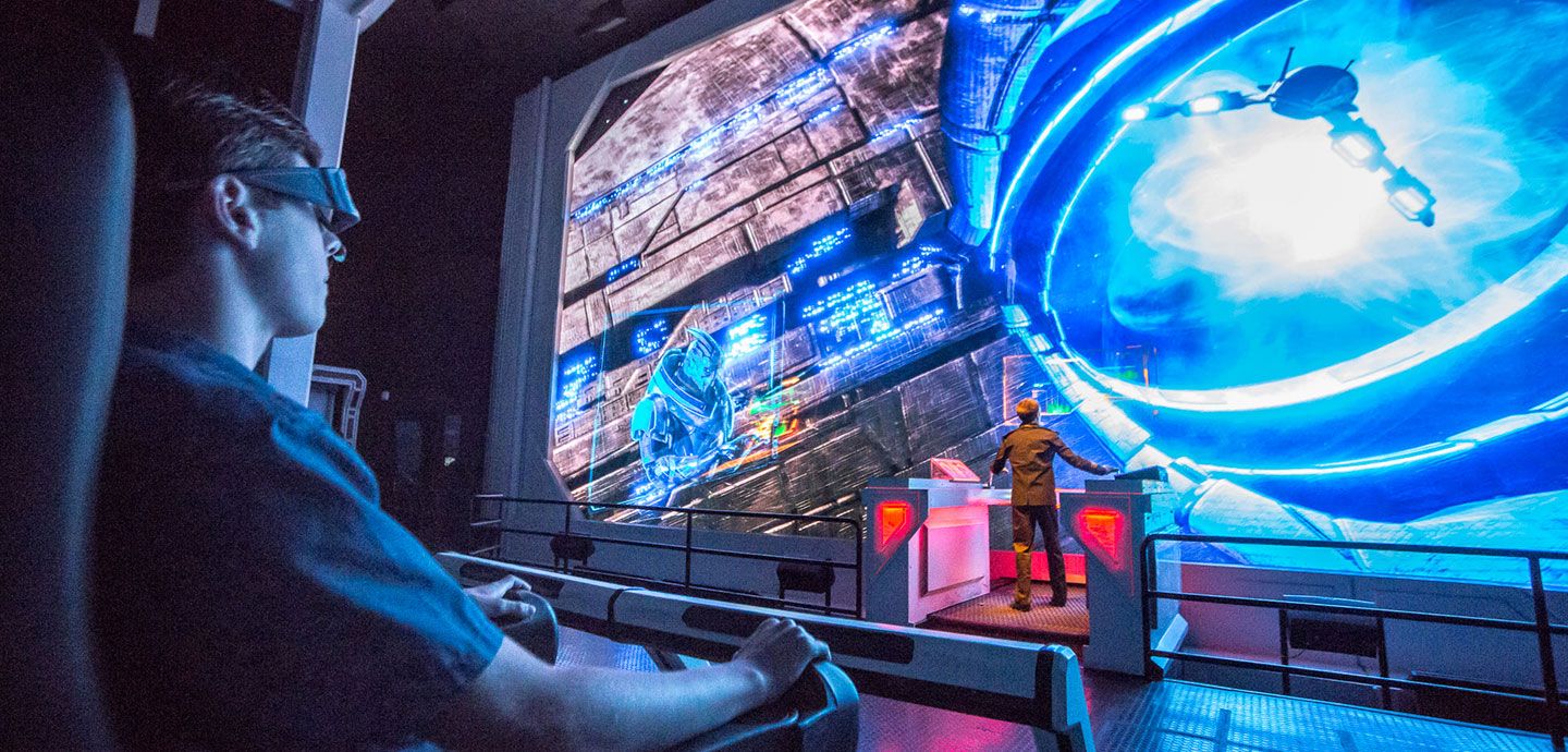 3D Ride Simulator | Mass Effect: New Earth | CA Great America | Ride ...