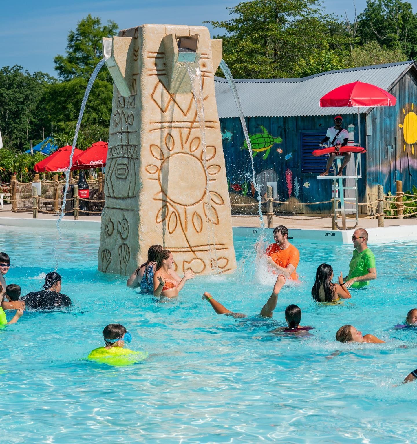 Calypso Springs | Ride | Six Flags Great Adventure