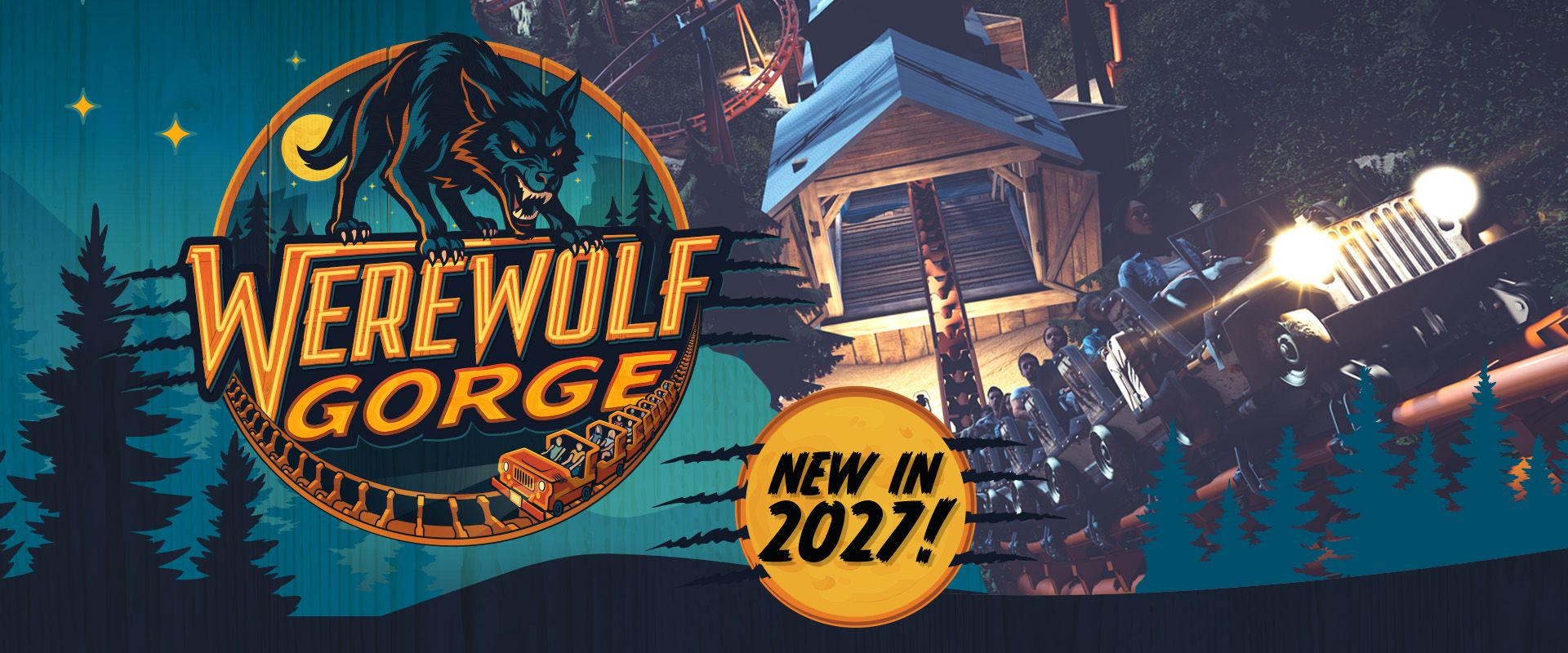 Werewolf Gorge | Six Flags Fiesta Texas