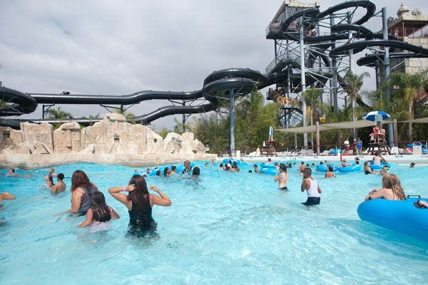 Forgotten Sea Wave Pool | Ride | Six Flags Magic Mountain