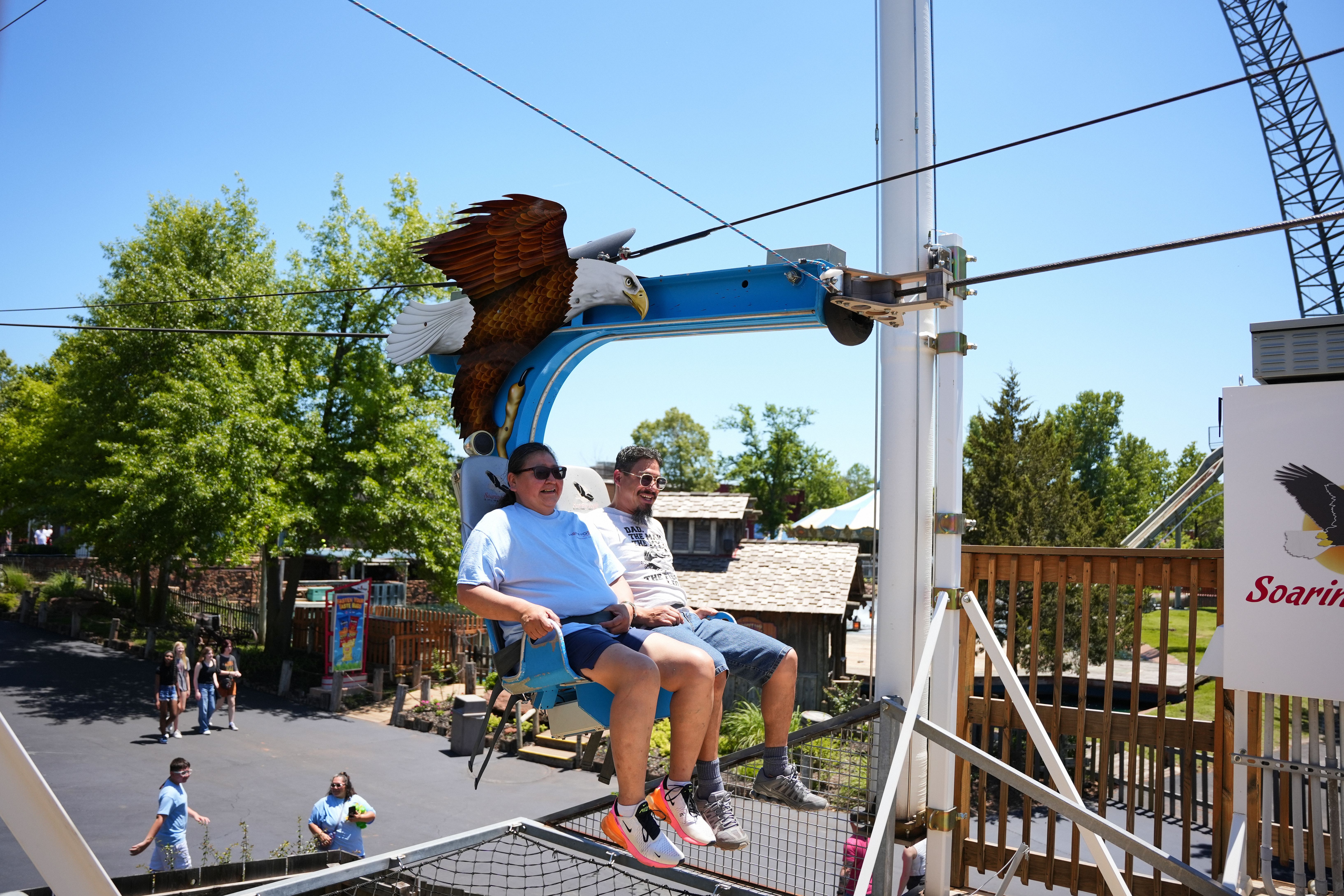 Six Flags Frontier City - Soaring Eagle | Ride | Frontier City