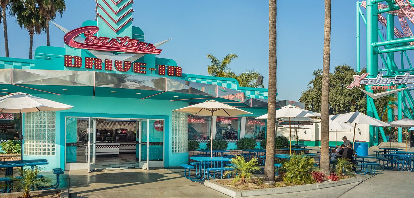 50's Retro Diner | Coasters Diner | Knott's Berry Farm | Restaurant ...