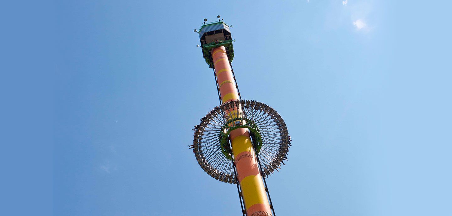 Kings Dominion - Drop Tower | Ride | Kings Dominion