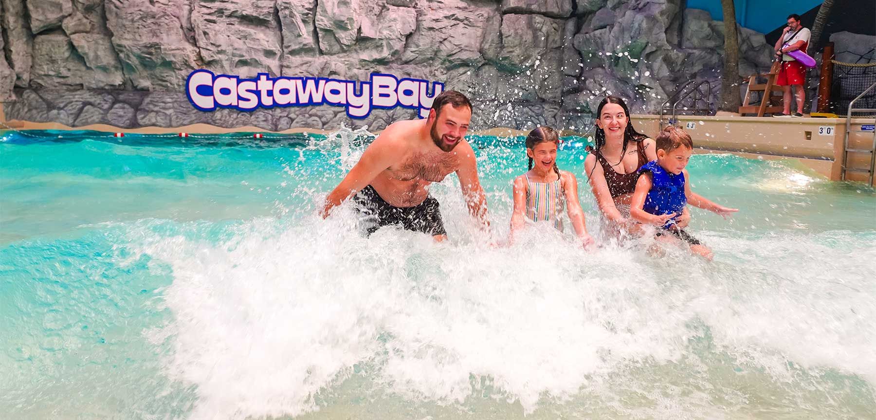 Wave Pool | Sandusky, OH | Castaway Bay Waterpark | Ride | Castaway Bay