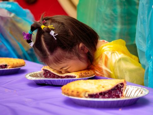 Six Flags New England - Pie Eating Contest | Show | Six Flags New England