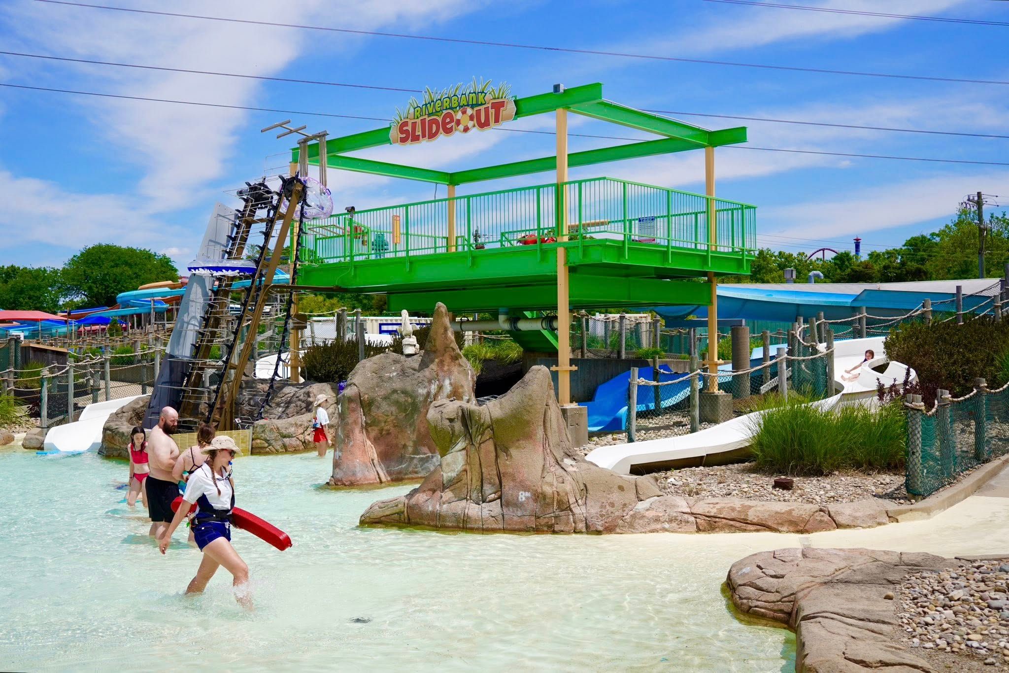 Kings Island - Riverbank Slide Out