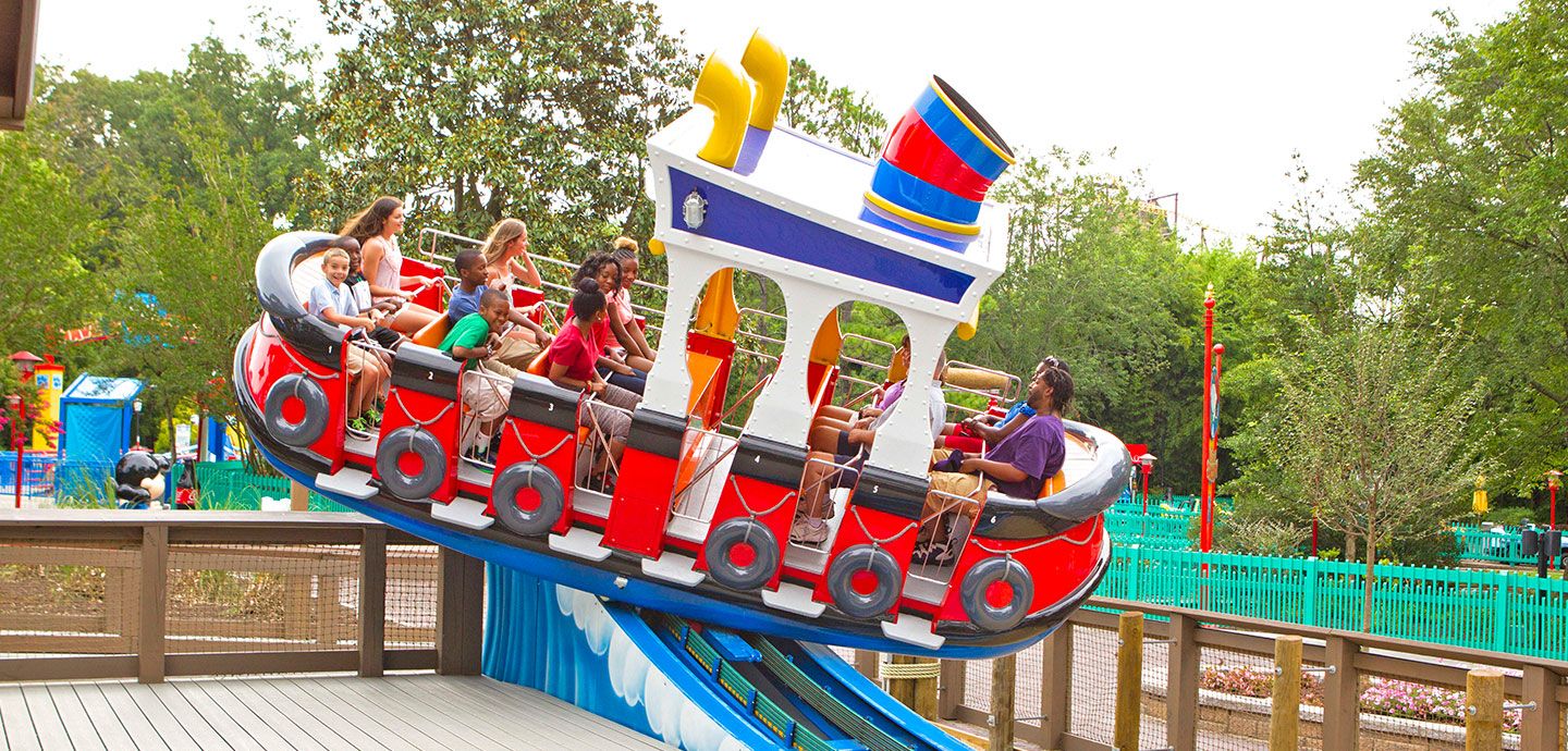 Kings Dominion - Lucy's Tugboat | Ride | Kings Dominion