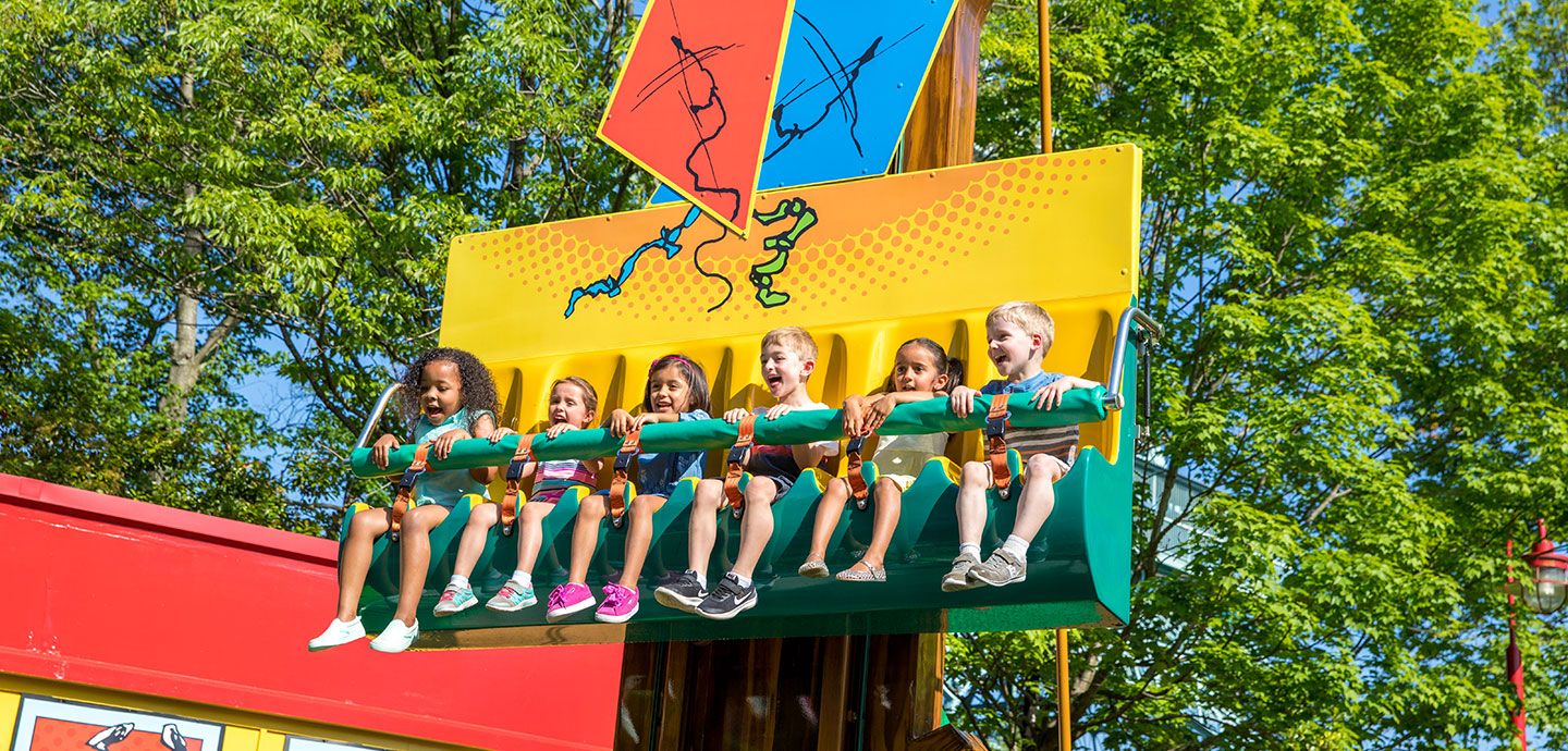 Kiddie Rides | Kite Eating Tree | California's Great America | Ride ...