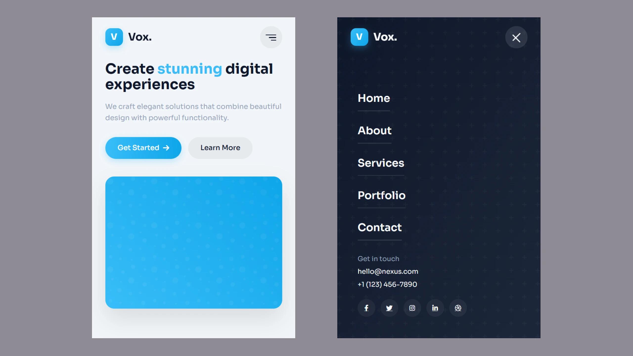 Create a Modern Responsive Menu Bar with HTML, CSS, and JavaScript ...
