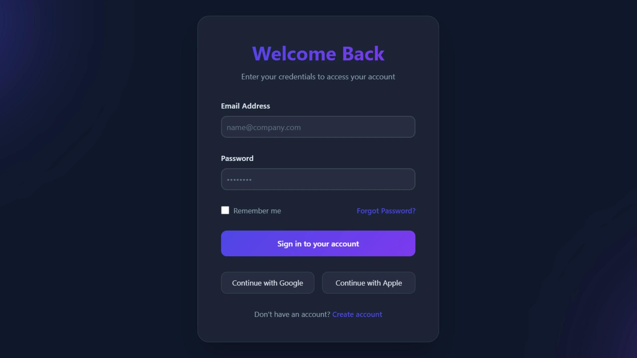 Login Form with Stylish UI and Animated Background | CodingVox