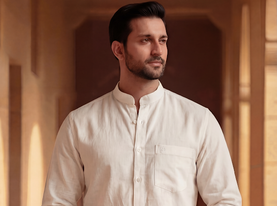 Pure White Men's Shirt | Vishwa Lifestyle | Vishwa Lifestyle