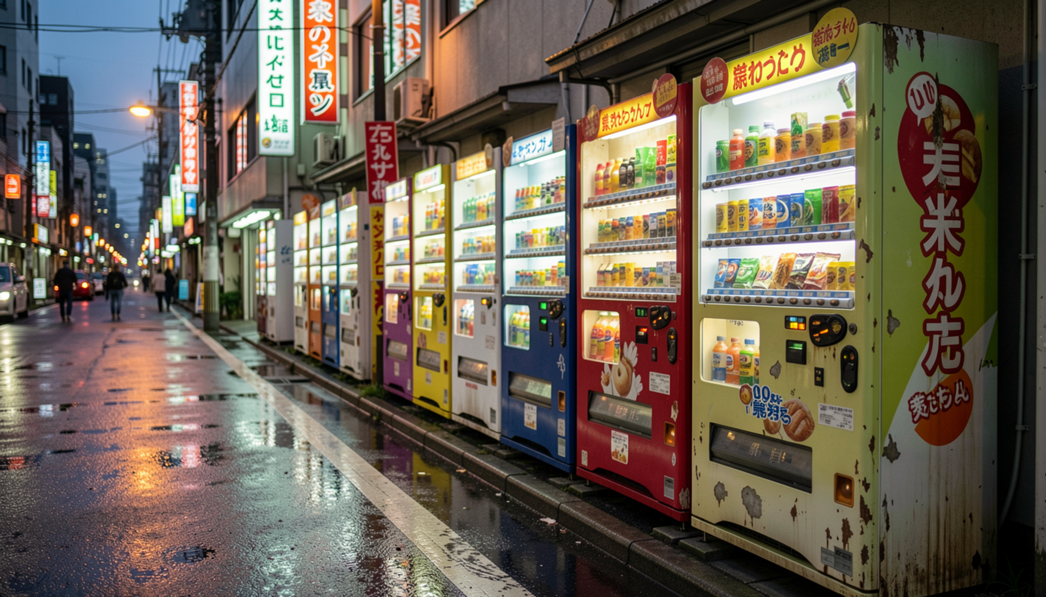 Japan's Vending Machine Decline Shows What Inflation Does to ...