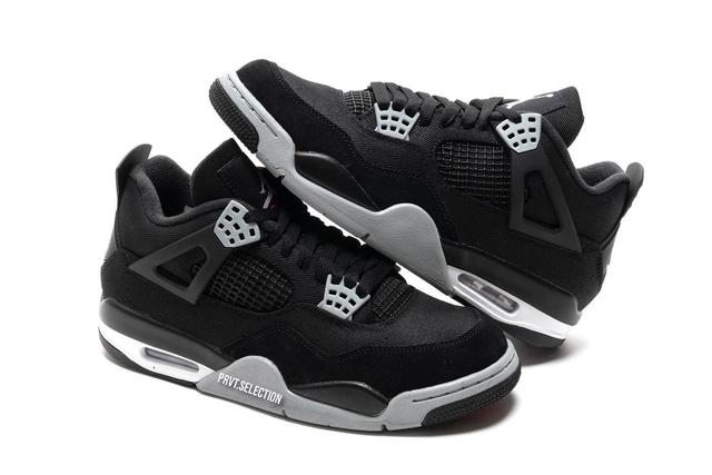 Up Close with the Air Jordan 4 'Black Canvas' - Sneaker Freaker