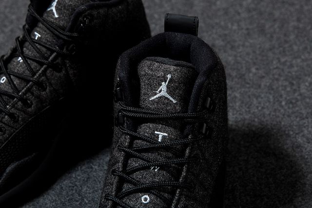 Air Jordan 12 Wool (Dark Grey) - Sneaker Freaker
