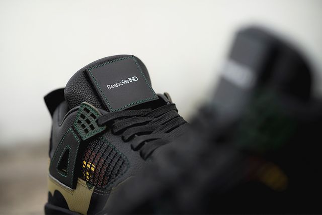 BespokeIND Drop Custom Gore-Tex BAPE x Air Jordan 4 - Sneaker Freaker