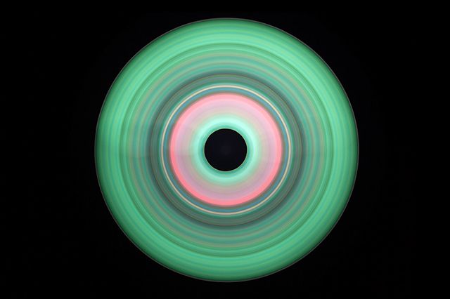 Nike Sneaks Turned Into Concentric Disc Art - Industry News