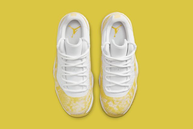 Where to Buy the Air Jordan 11 Low ‘Yellow Snakeskin’ - Sneaker Freaker