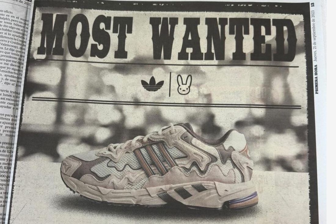 The Bad Bunny x adidas Response CL 'Ecru Tint' Gets a Global Launch ...