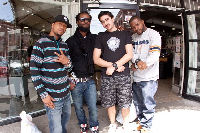 Jay Z's Roc Boys Visit Snkr Frkr - Sneaker Freaker