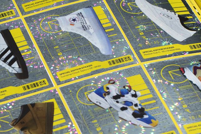 BŌLD and Panini Create epic Álbum de Sneakers Sticker Book - Sneaker ...