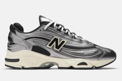 Dave Shows Off the 'Silver Metallic' New Balance 1000 - Releases