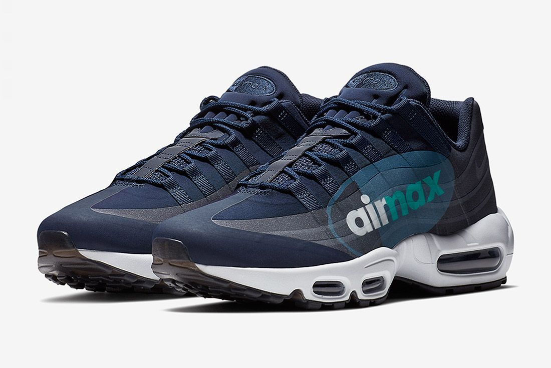 Big-Ups for Nike's 'Big Logo' AM95 in 'Slate' - Releases