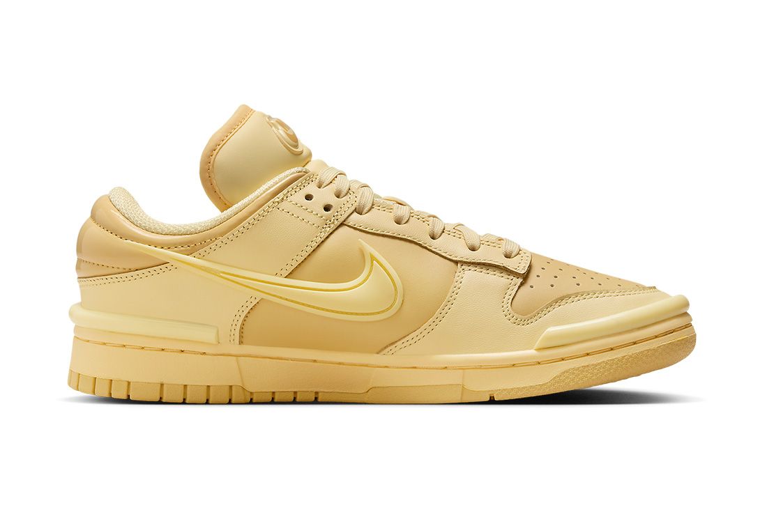 Monochrome Nike Dunk Low Twist Drips ‘Honey’ - Sneaker Freaker