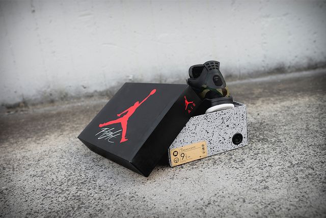 BespokeIND Drop Custom Gore-Tex BAPE x Air Jordan 4 - Sneaker Freaker