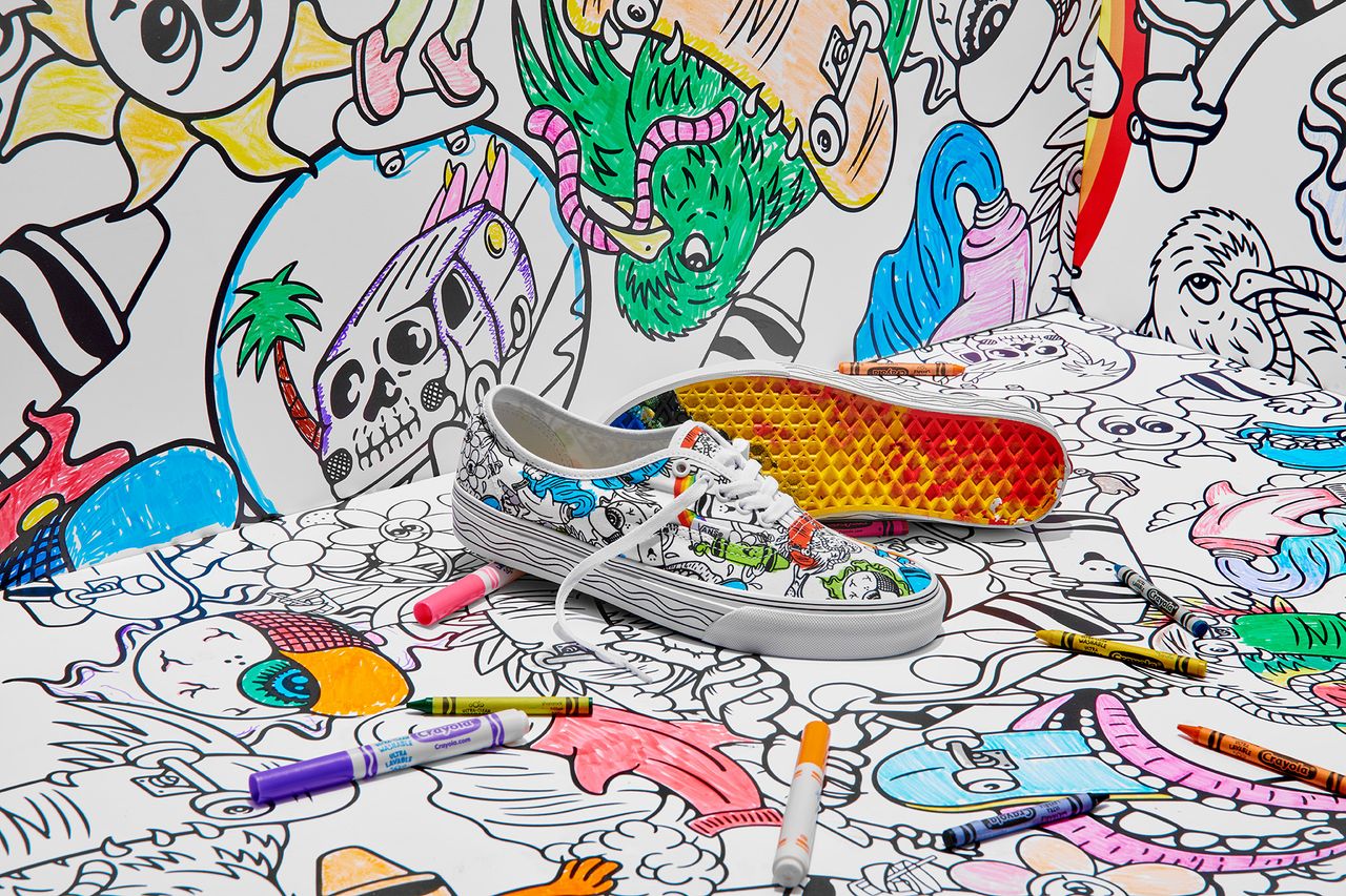 Vans and Crayola Team Up to Celebrate Creativity - Sneaker Freaker
