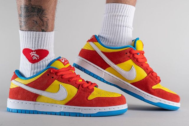 On-Foot with the Nike SB Dunk Low ‘Bart Simpson’ - Sneaker Freaker