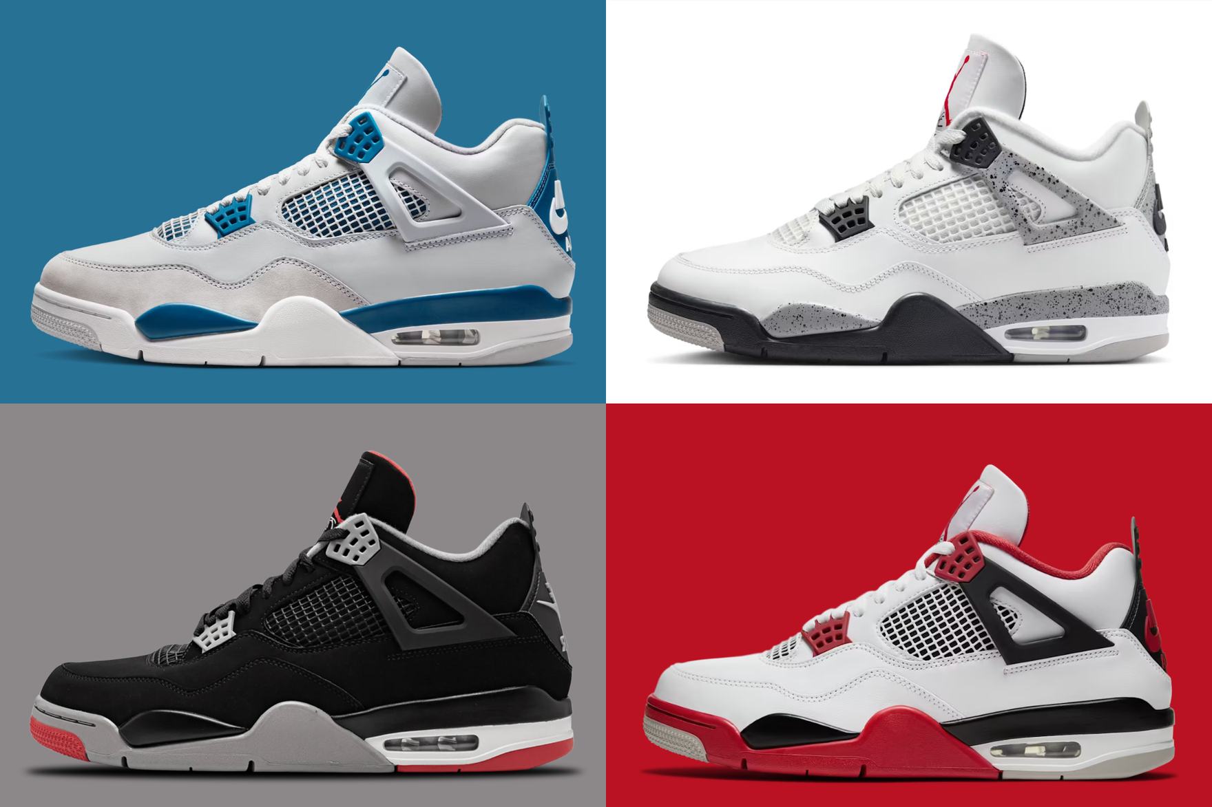 Fast Facts: The Four OG Air Jordan 4 Colourways, Explained - Features