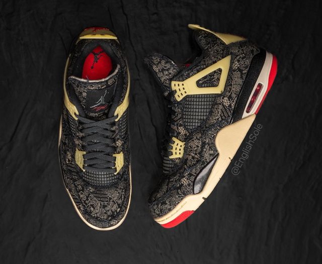 Closer Look: Steve Wiebe Inks Jayson Tatum’s Air Jordan 4 PE - Sneaker ...