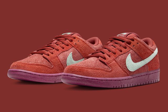 The Nike SB Dunk Low ‘Mystic Red’ Magically Appears - Sneaker Freaker