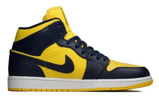 Air Jordan 1 (Michigan Wolverines) - Sneaker Freaker