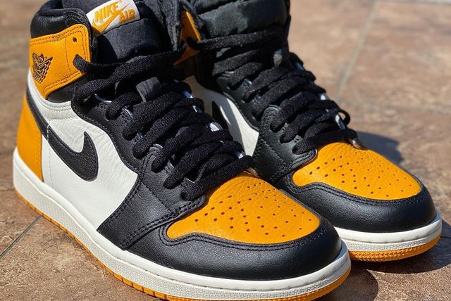 Release Date! Air Jordan 1 High ‘Yellow Toe’ - Sneaker Freaker