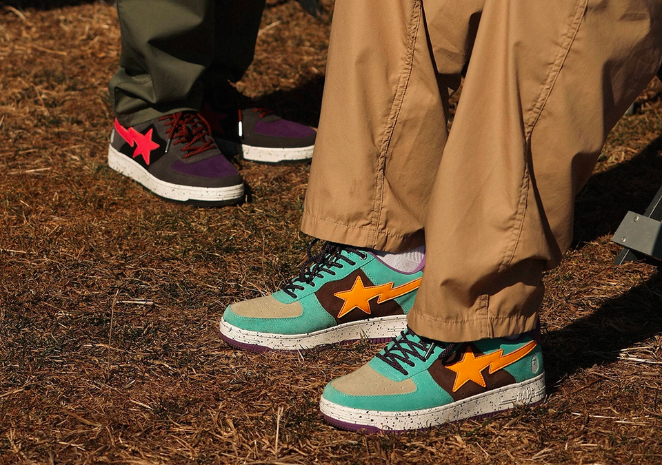 BAPE Release Outdoors-Inspired BAPE STAs - Sneaker Freaker