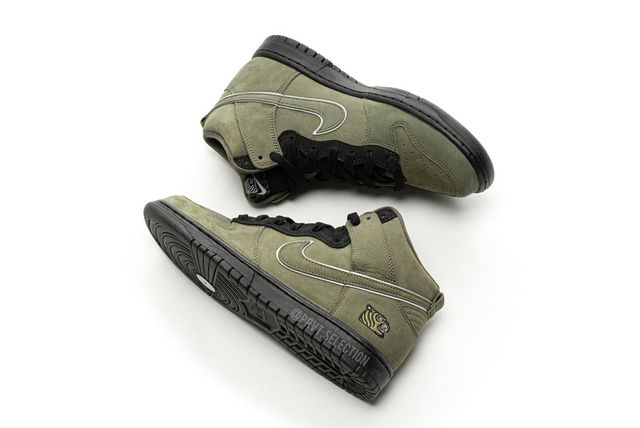 Shop the SOULGOODS x Nike Dunk High ‘Medium Olive’ - Sneaker Freaker