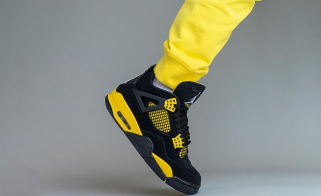 Where to Buy the 2023 Air Jordan 4 ‘Thunder’ Retro - Sneaker Freaker
