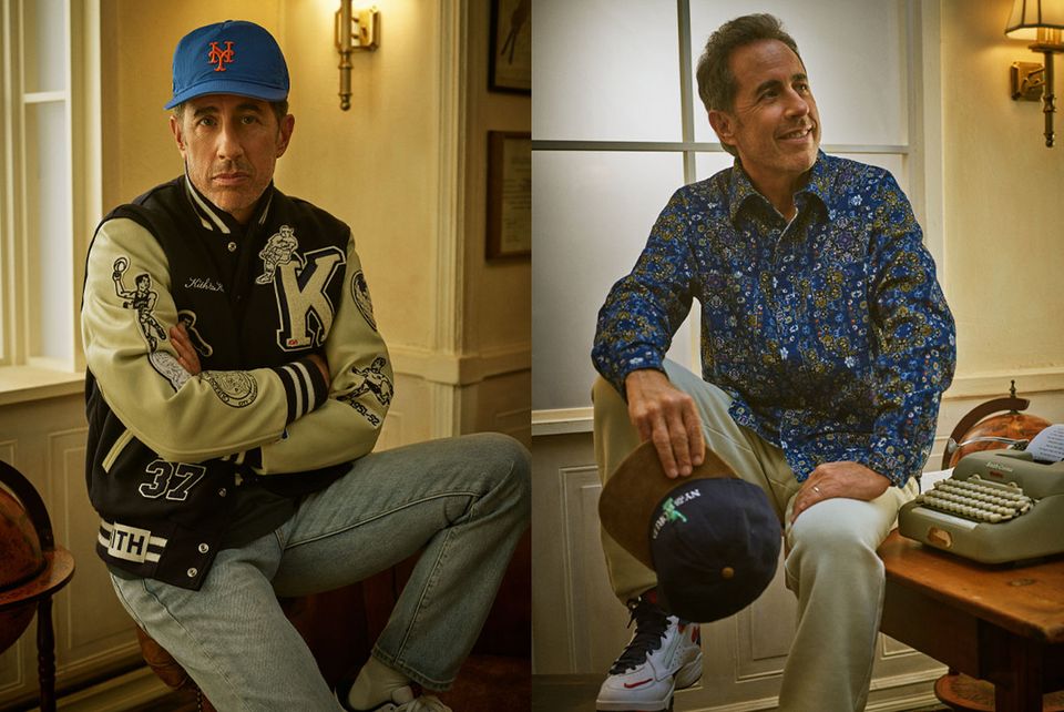 Jerry Seinfeld Delivers Sartorial Stand-Up in Kith Fall 2022 Lookbook ...