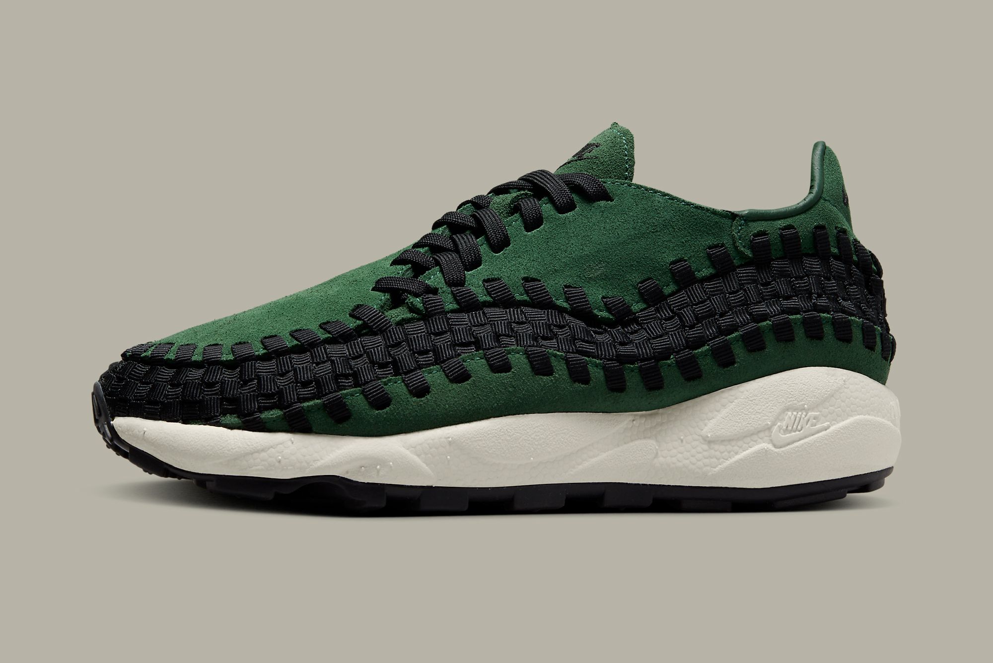 The Nike Air Footscape Woven Comes in 'Fir' Green - Sneaker Freaker