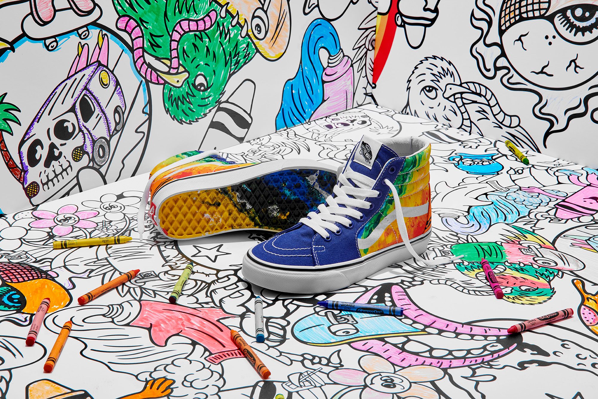 Vans and Crayola Team Up to Celebrate Creativity - Sneaker Freaker