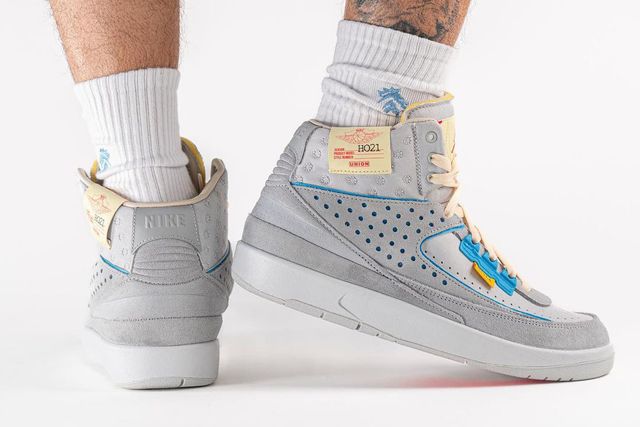 Release Date: Union x Air Jordan 2 'Grey Fog' - Sneaker Freaker