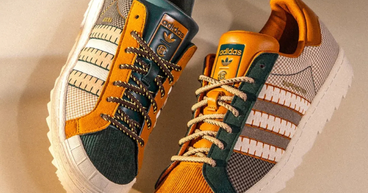 CLOT and adidas Rework the Superstar Breathe in 'Patchwork' Form - Releases