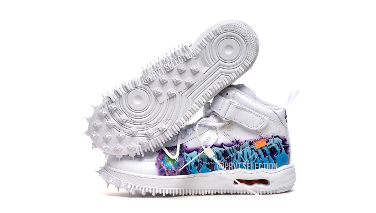 Detailed Shots of the Off-White x Nike Air Force 1 Mid Are Here ...